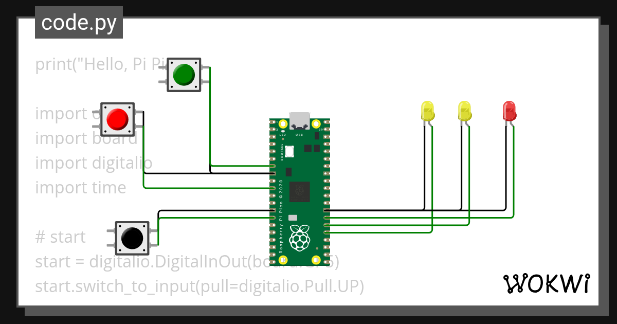hot wire maker space wittlich v2 - Wokwi ESP32, STM32, Arduino Simulator