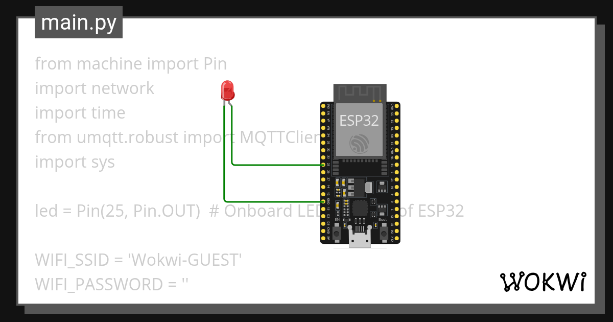 Wokwi - Online ESP32, STM32, Arduino Simulator