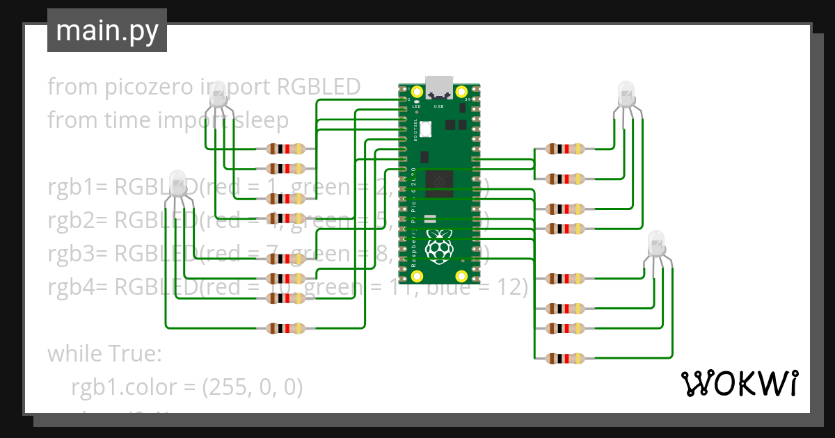 rgb2 - Wokwi ESP32, STM32, Arduino Simulator