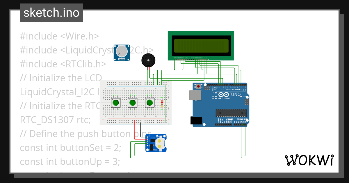 Alarm Wokwi Esp32 Stm32 Arduino Simulator 3892