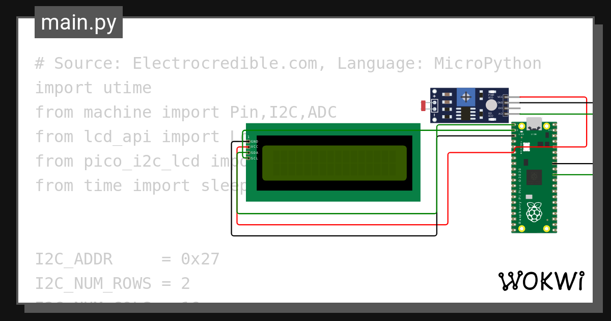 Lcd I2c Wokwi Esp32 Stm32 Arduino Simulator 6057