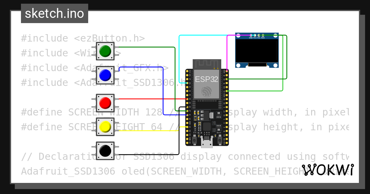 C258 Wokwi Esp32 Stm32 Arduino Simulator