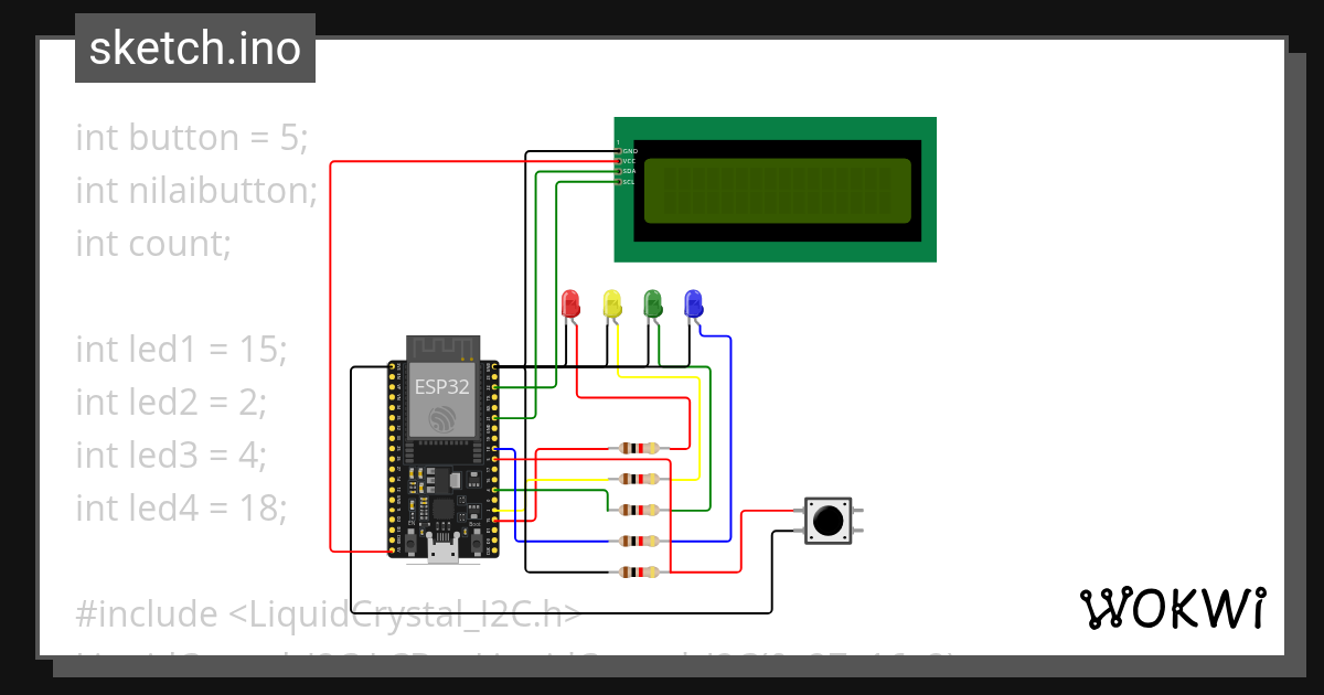 Tugas 1 Ferdi Wokwi Esp32 Stm32 Arduino Simulator