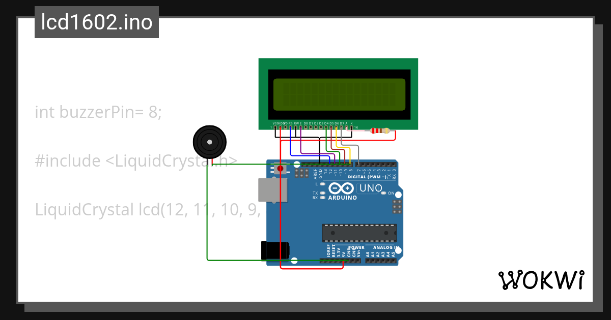 lcd1602.ino Copy - Wokwi ESP32, STM32, Arduino Simulator
