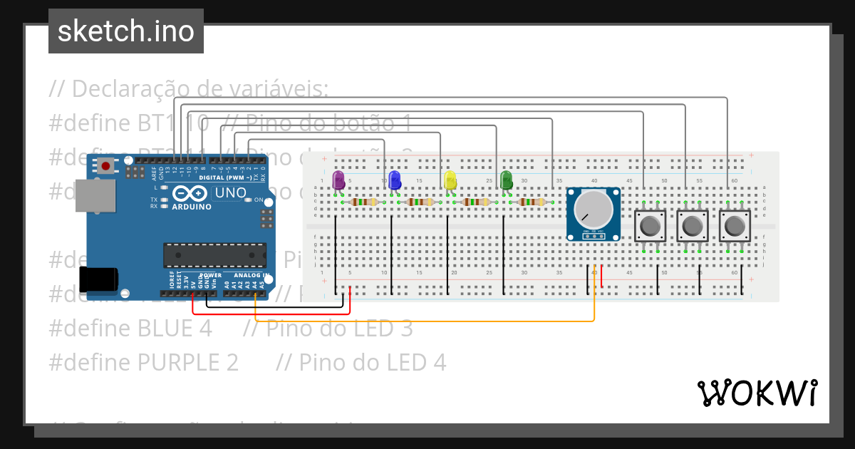 Prova - Wokwi ESP32, STM32, Arduino Simulator