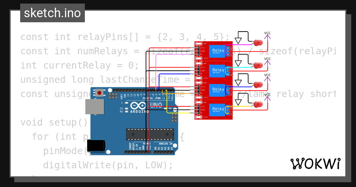 Relay Config Wokwi Esp32 Stm32 Arduino Simulator 5612
