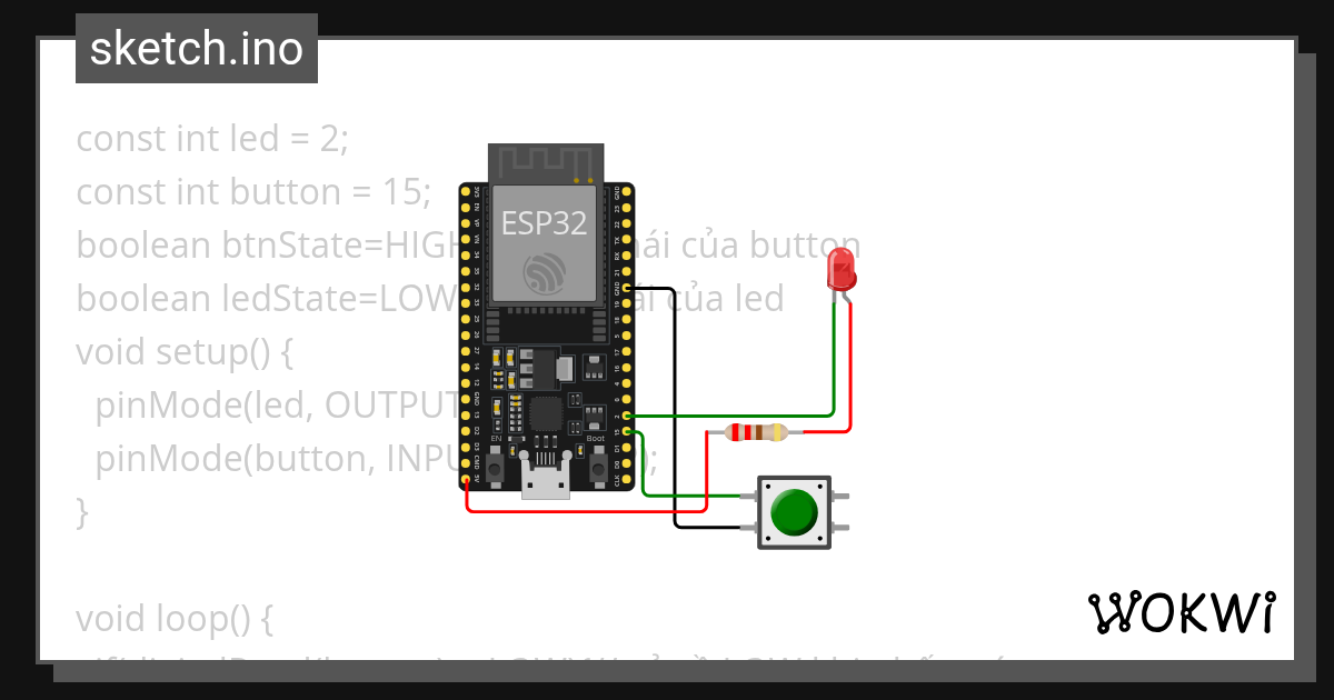 demo esp32 - Wokwi ESP32, STM32, Arduino Simulator