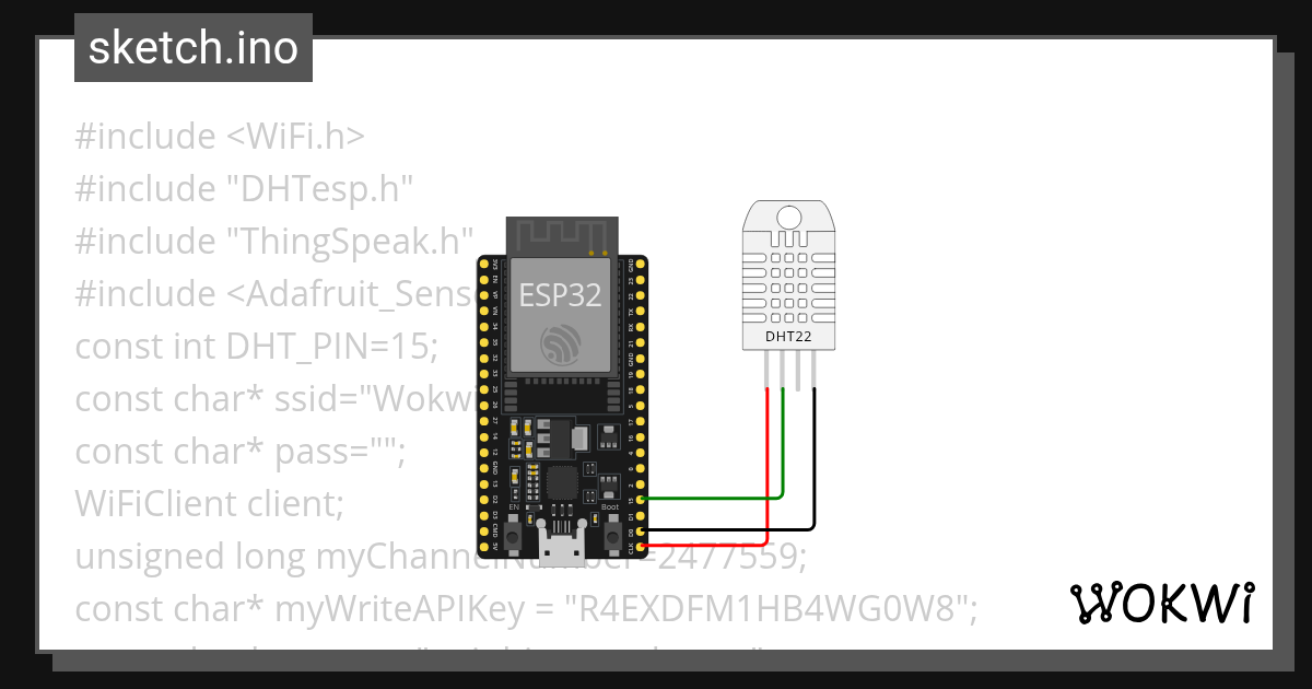9_temperature_and_humidity - Wokwi ESP32, STM32, Arduino Simulator