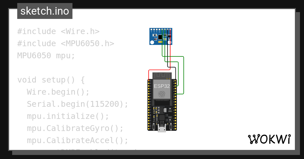 Accandgyro Wokwi Esp32 Stm32 Arduino Simulator 2290