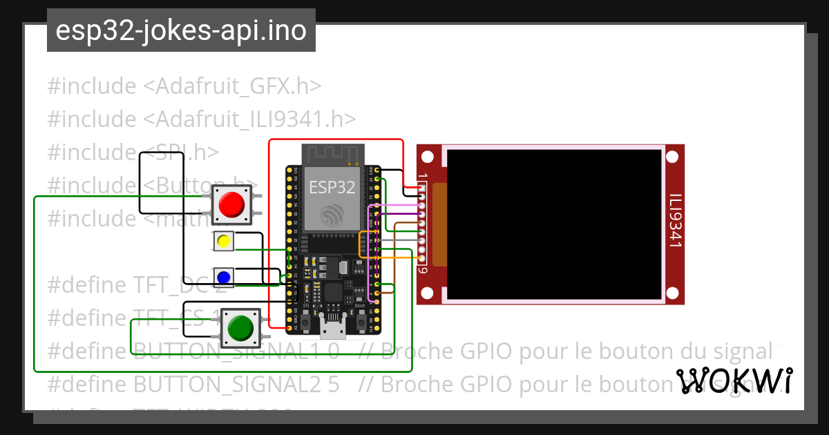 les 2 courbes - Wokwi ESP32, STM32, Arduino Simulator