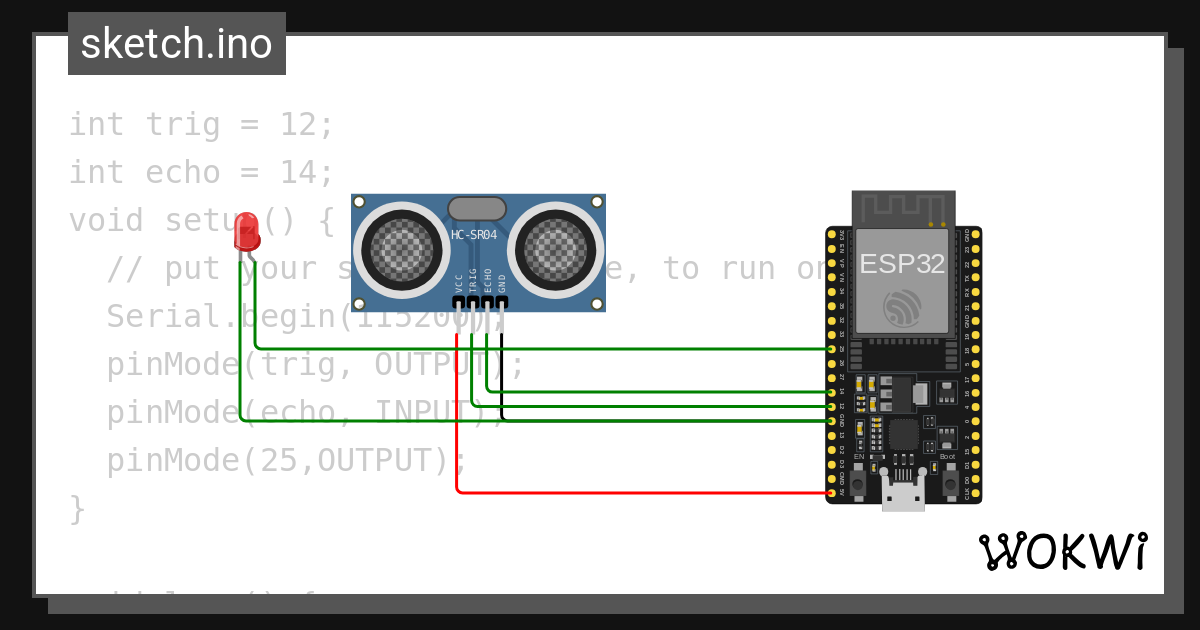 Hc Sr04 Wokwi Esp32 Stm32 Arduino Simulator 1409