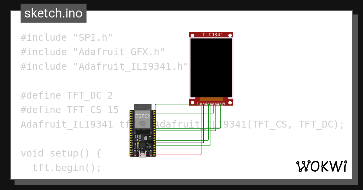 Bài 6 Giao Thức Giao Tiếp Spi Vd Wokwi Esp32 Stm32 Arduino Simulator 3441