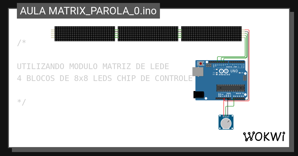 Aula Matrixparola0 Luca Copy Wokwi Esp32 Stm32 Arduino Simulator