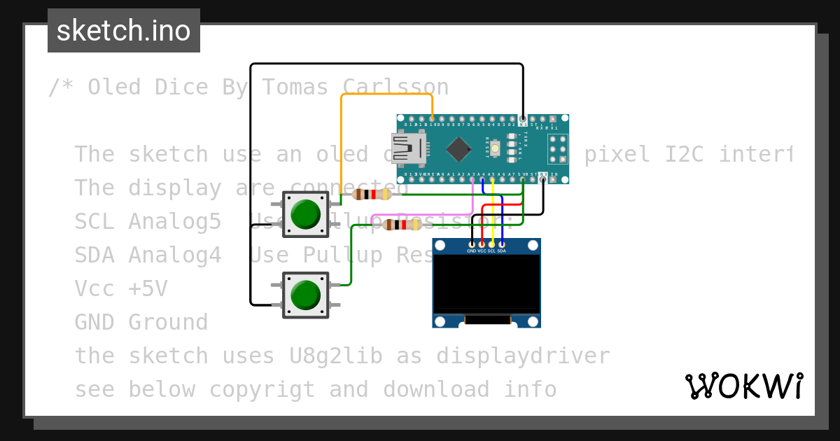 Dados Wokwi Esp32 Stm32 Arduino Simulator