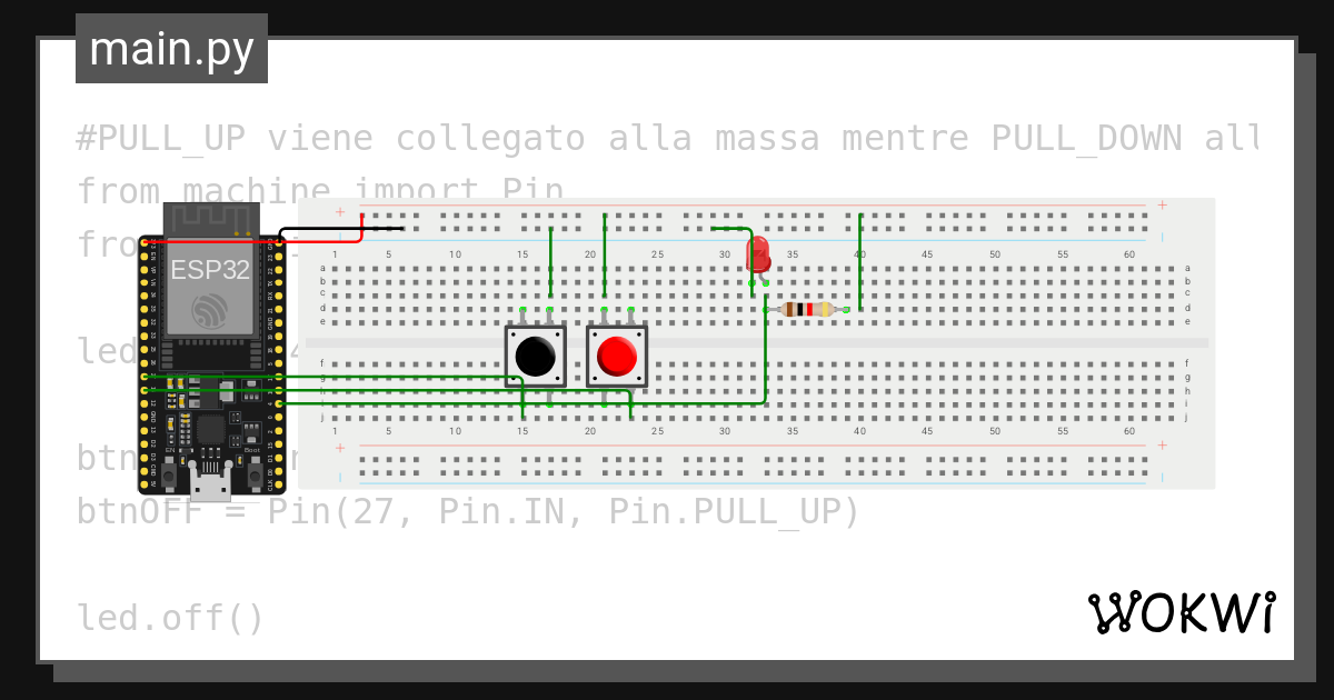 Esercitazione2 Wokwi Esp32 Stm32 Arduino Simulator