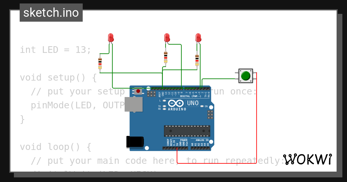 Práctica 1 Wokwi Esp32 Stm32 Arduino Simulator 8523