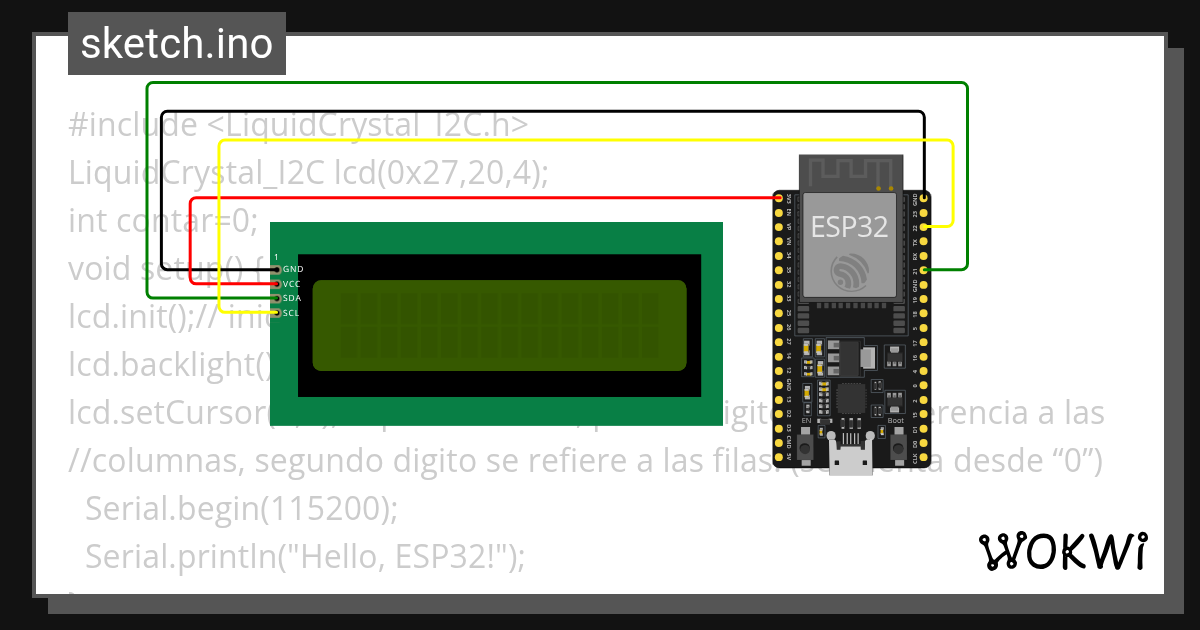 Punto 1 Wokwi Esp32 Stm32 Arduino Simulator 