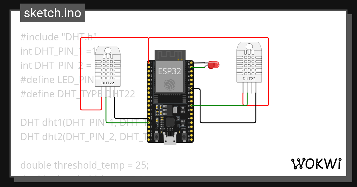 Average Temp And Humi Wokwi Esp32 Stm32 Arduino Simulator 