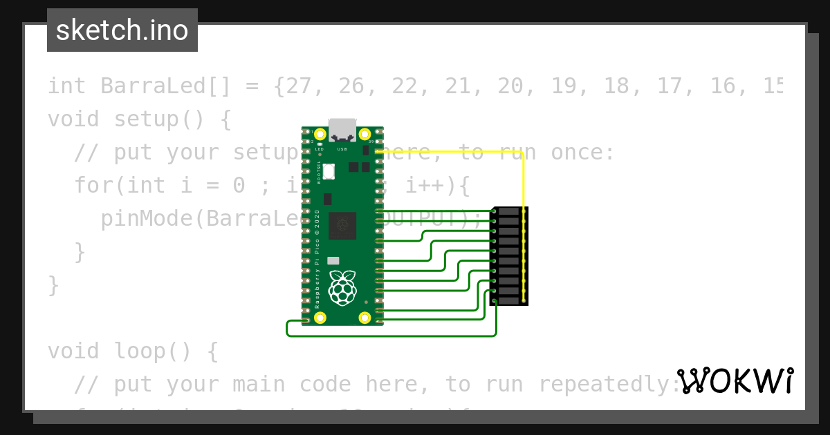 Secuencialeds Wokwi Esp32 Stm32 Arduino Simulator