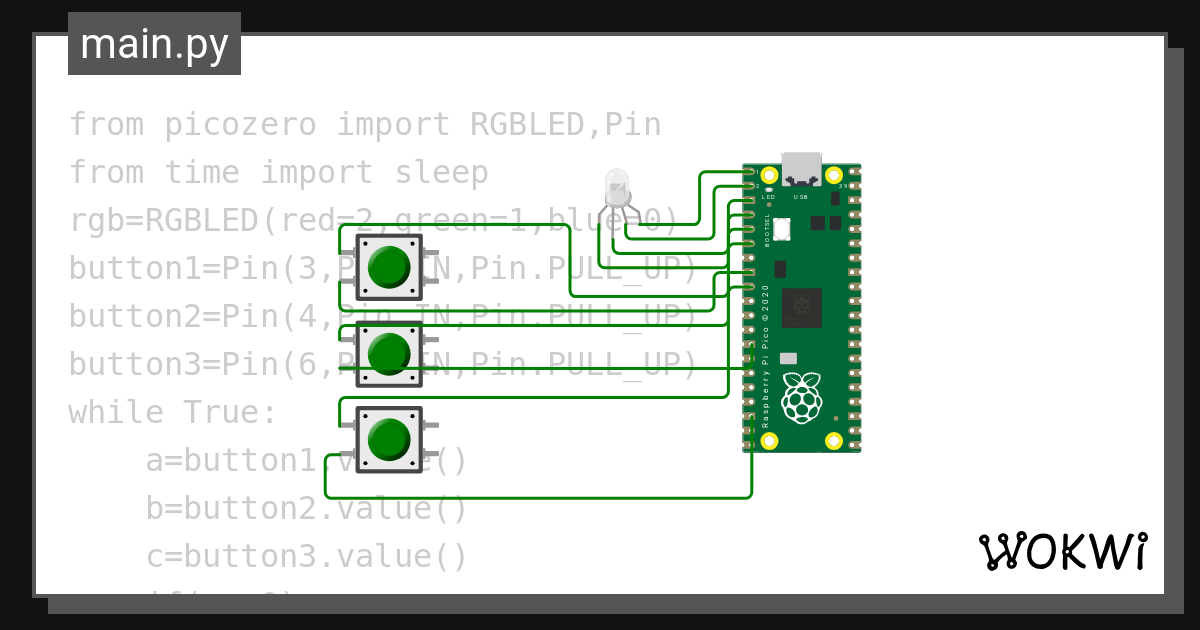 Rgbled Wokwi Esp32 Stm32 Arduino Simulator 2948