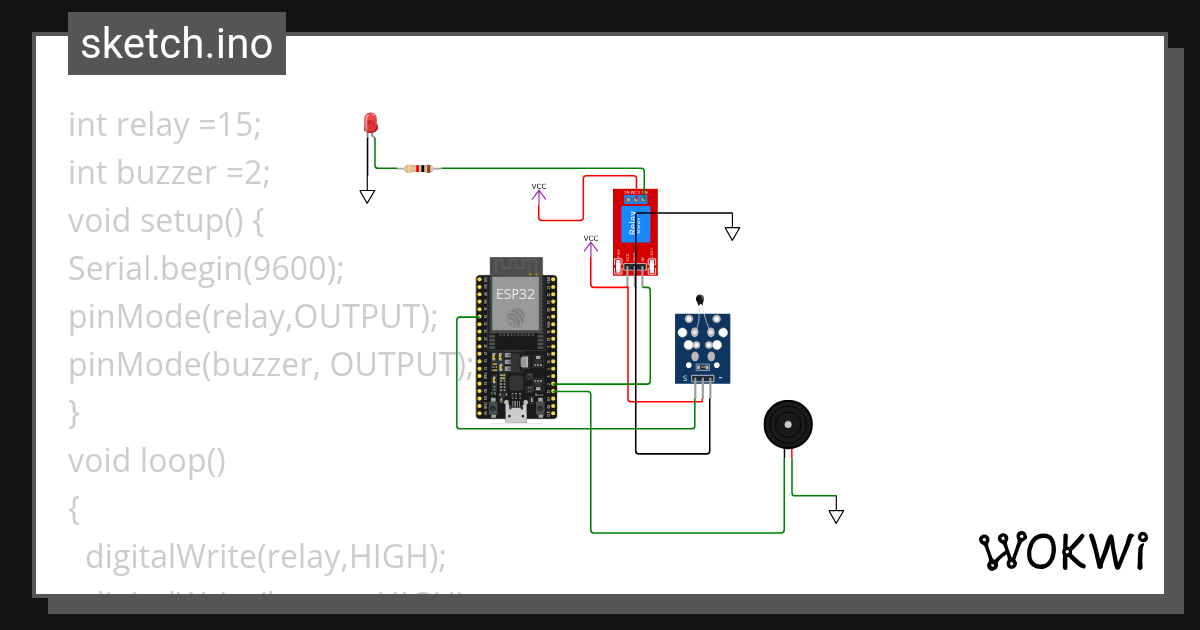 Temperature Control Wokwi Esp32 Stm32 Arduino Simulator
