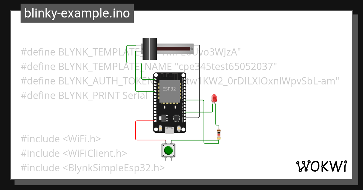 65052037 ภัชราพร พันธ์บุตร Wokwi Esp32 Stm32 Arduino Simulator 7093