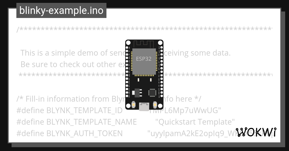 blinky-my - Wokwi ESP32, STM32, Arduino Simulator