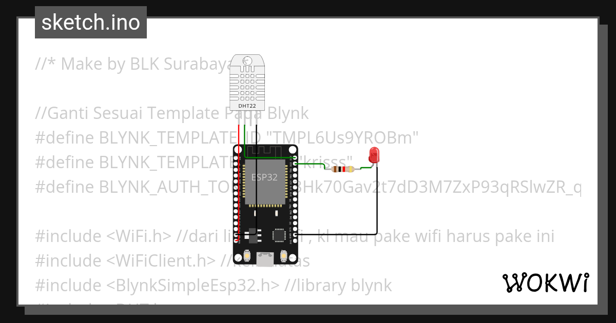 ON OFF Lamp dari fauzan Copy (2) - Wokwi ESP32, STM32, Arduino Simulator