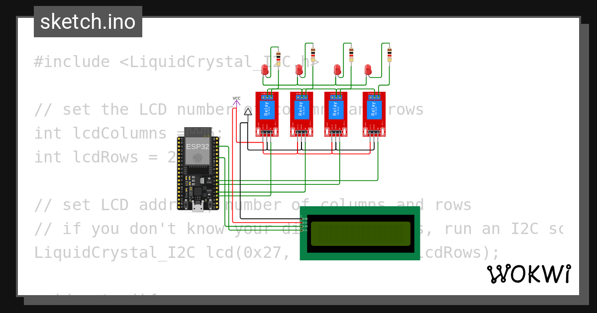 Home Automation Wokwi Esp32 Stm32 Arduino Simulator 7258