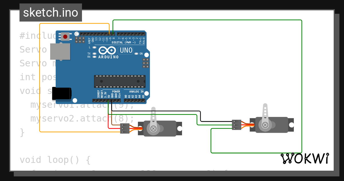Servo Motor Copy - Wokwi ESP32, STM32, Arduino Simulator Servo Motor Copy - Wokwi ESP32, STM32, Arduino Simulator