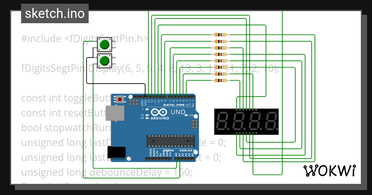 04 02 Controll Stopwatch Wokwi Esp32 Stm32 Arduino Simulator 