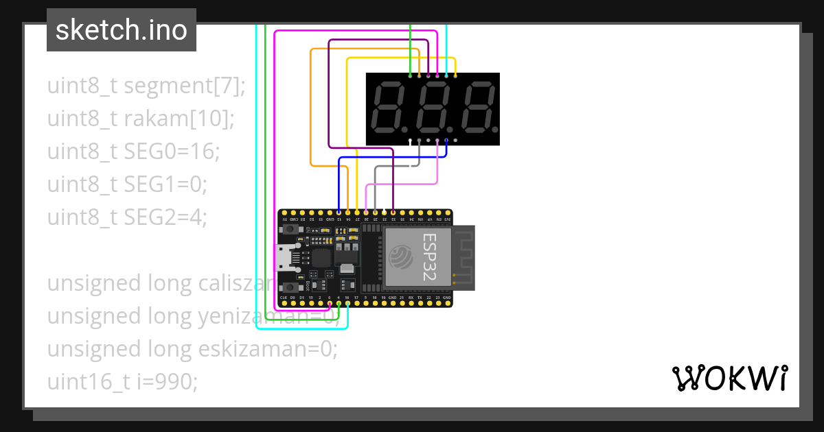 Wokwi - Online ESP32, STM32, Arduino Simulator