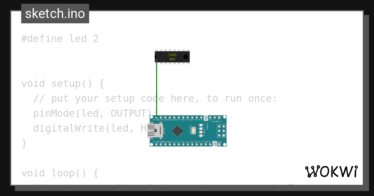 Blink Wokwi Esp32 Stm32 Arduino Simulator 6781