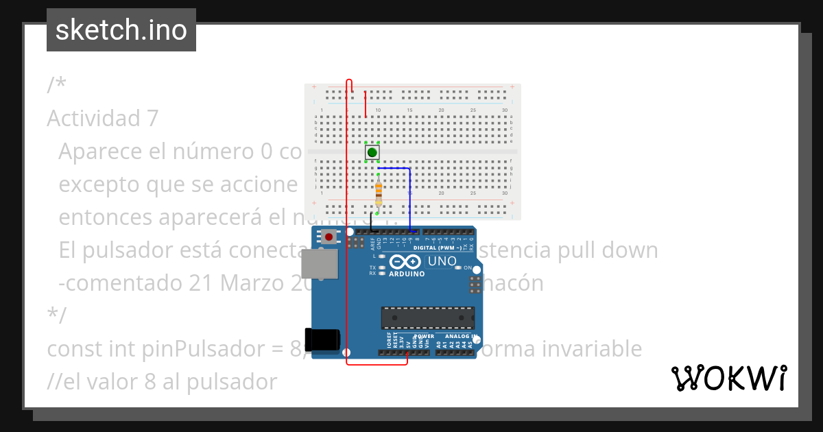 Actividad 7 - Wokwi ESP32, STM32, Arduino Simulator