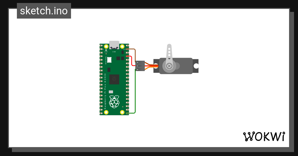 Servo W Rasp Wokwi Esp32 Stm32 Arduino Simulator