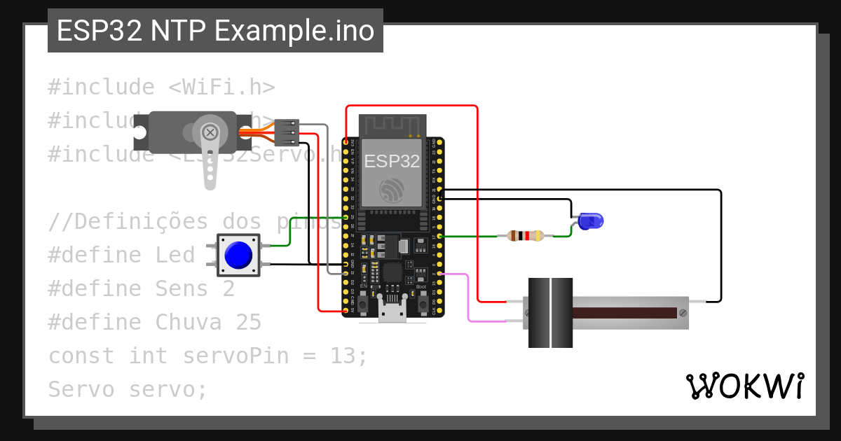Janela Inteligente Wokwi Esp32 Stm32 Arduino Simulator 0554