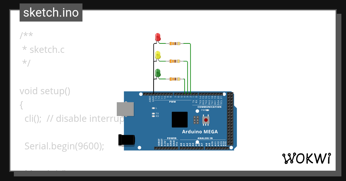 Traffic Light Copy - Wokwi ESP32, STM32, Arduino Simulator Traffic Light Copy - Wokwi ESP32, STM32, Arduino Simulator