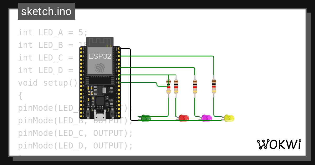 Practica En Clase Wokwi Esp32 Stm32 Arduino Simulator