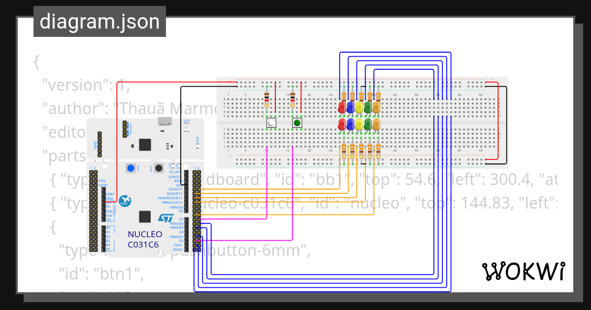 QUESTAO 02 - Wokwi ESP32, STM32, Arduino Simulator