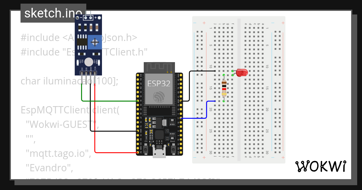 Wokwi - Online ESP32, STM32, Arduino Simulator