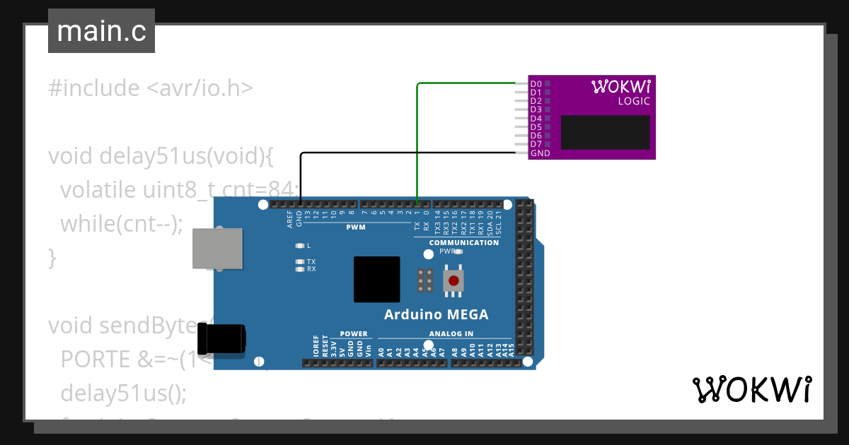 UART_Test - Wokwi ESP32, STM32, Arduino Simulator