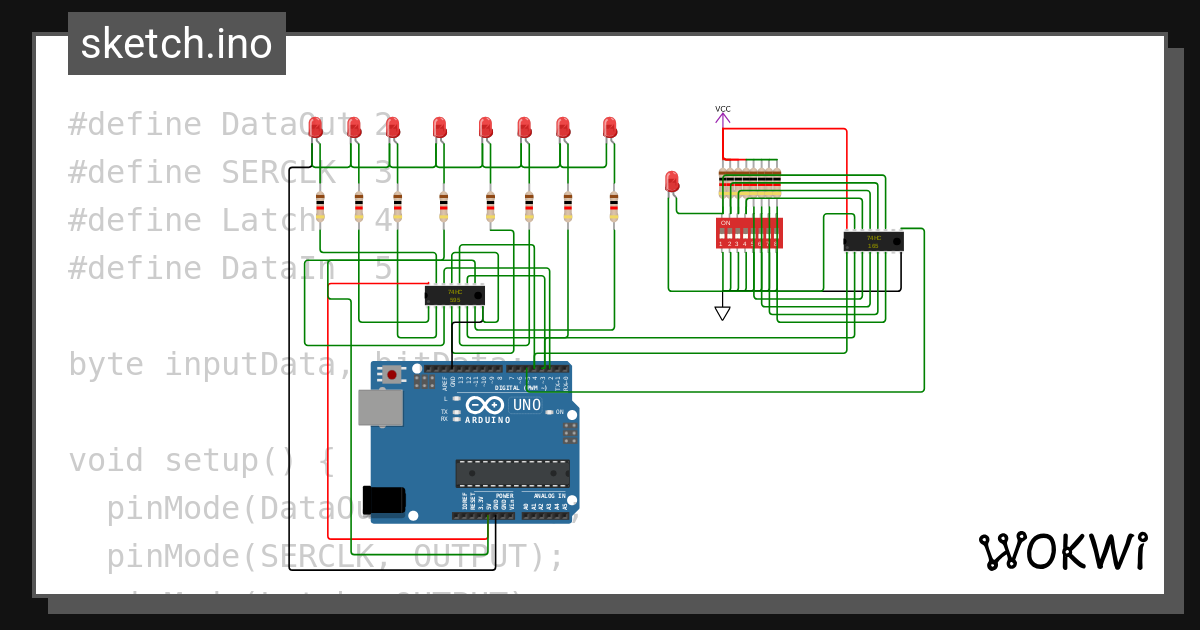 8bitdoand8bitdi Control 4bit Wokwi Esp32 Stm32 Arduino Simulator
