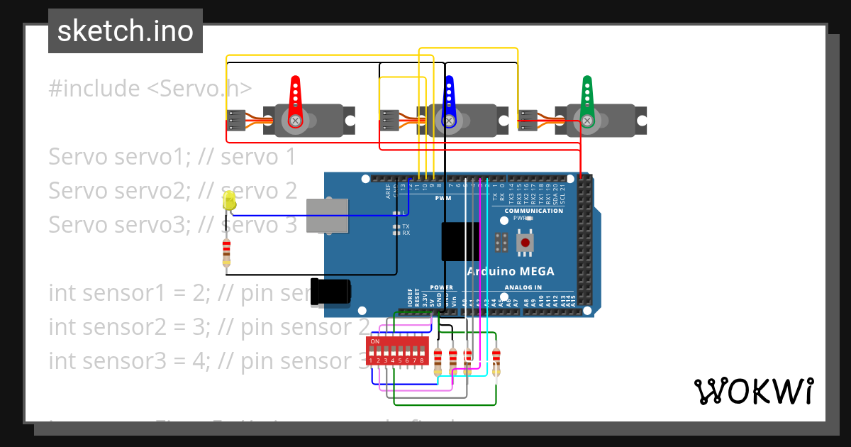 Pendiente: Llenado de latas - Wokwi ESP32, STM32, Arduino Simulator