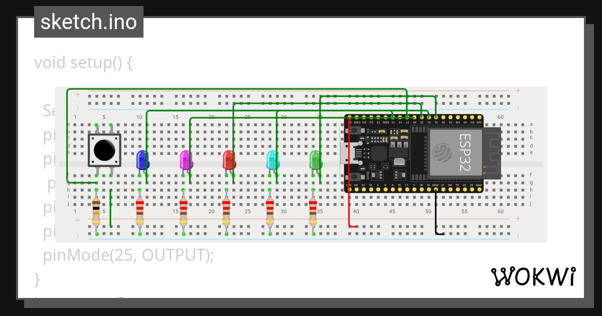DULCEY PROYECTO 4 - Wokwi ESP32, STM32, Arduino Simulator