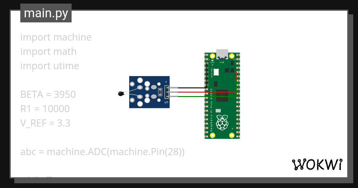 Tempurature Wokwi Esp32 Stm32 Arduino Simulator 4560