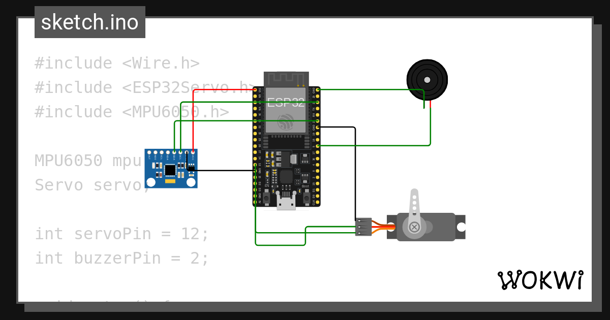 Servomotor Wokwi Esp32 Stm32 Arduino Simulator 9101