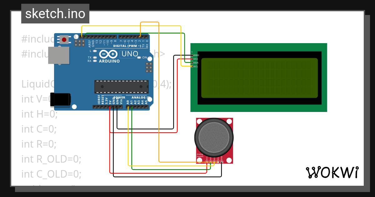 lcd 3 move - Wokwi ESP32, STM32, Arduino Simulator