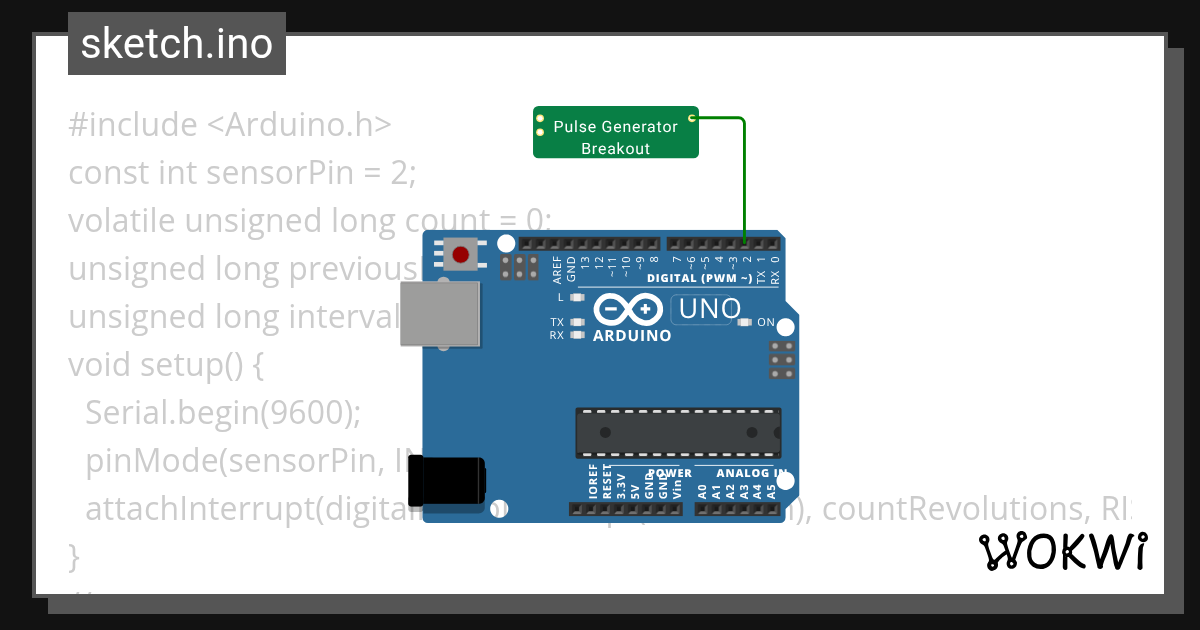 Mypulse Generator Chip Wokwi Esp32 Stm32 Arduino Simulator 