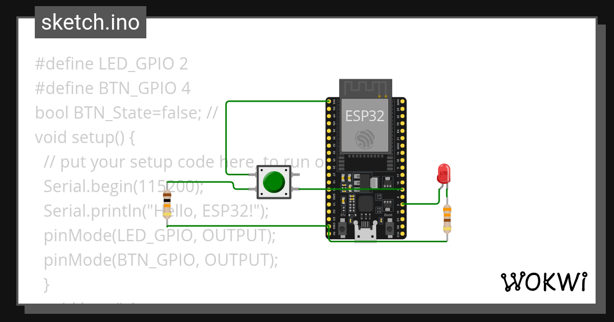hw#0 - Wokwi ESP32, STM32, Arduino Simulator