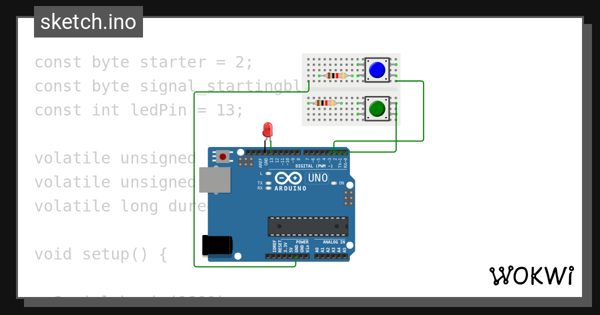 Starting Wokwi Esp32 Stm32 Arduino Simulator